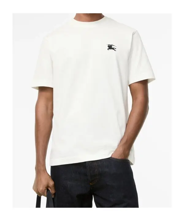 Burberry Ekd Embroidered Crewneck T-shirt