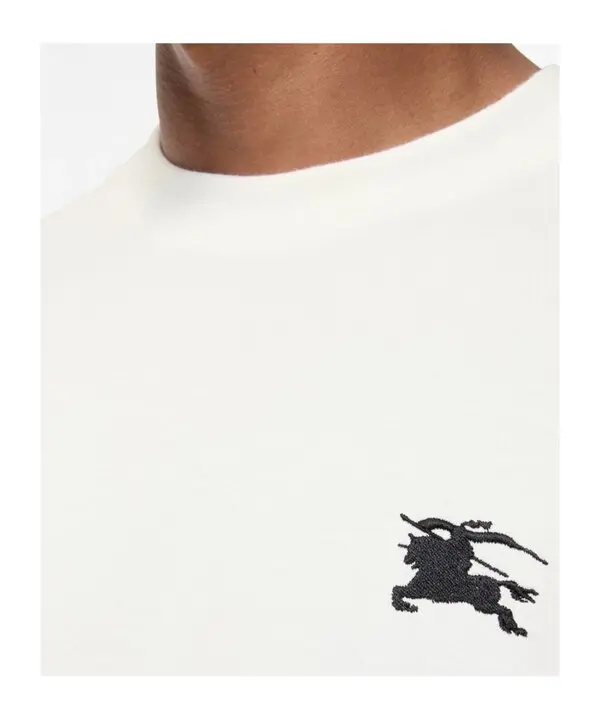Burberry Ekd Embroidered Crewneck T-shirt