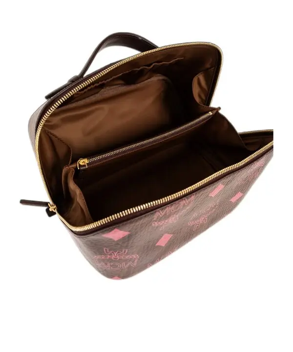 Mcm Ottomar Zipper Toiletry Bag