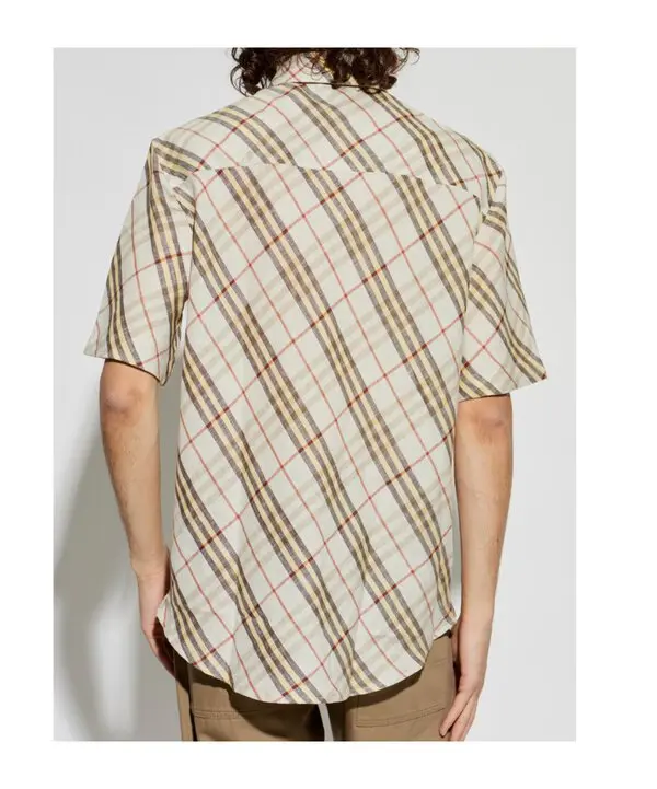 Burberry Roland Checked Short Sleeve Shirt