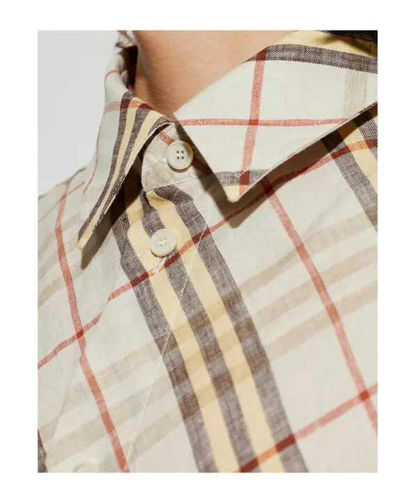 Burberry Roland Checked Short Sleeve Shirt