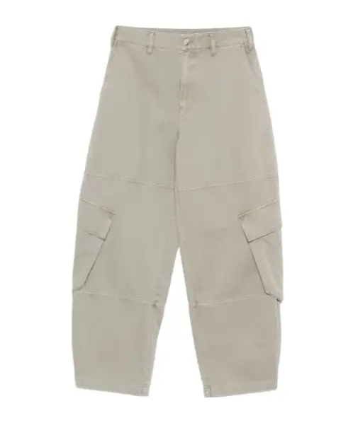 FRAME The Bubble Cargo Trousers - Nude