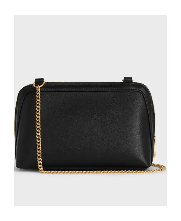 Celine Clutch On Chain In Smooth Calfskin