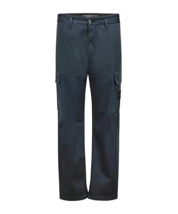 Stone Island Logo Patch Regular Fit Cargo Pants