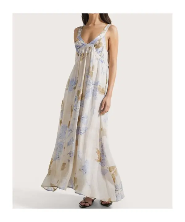 Seventy Floral Printed Maxi Dress
