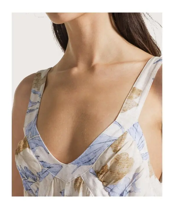 Seventy Floral Printed Maxi Dress