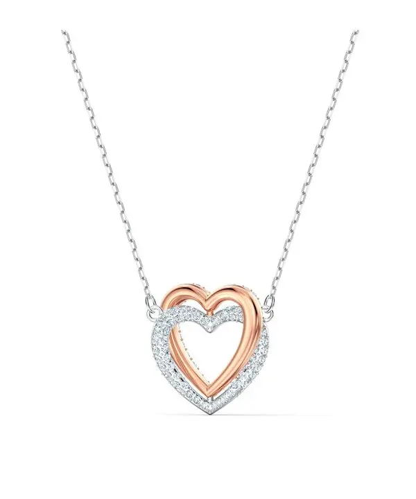 SWAROVSKI Double Heart Necklace