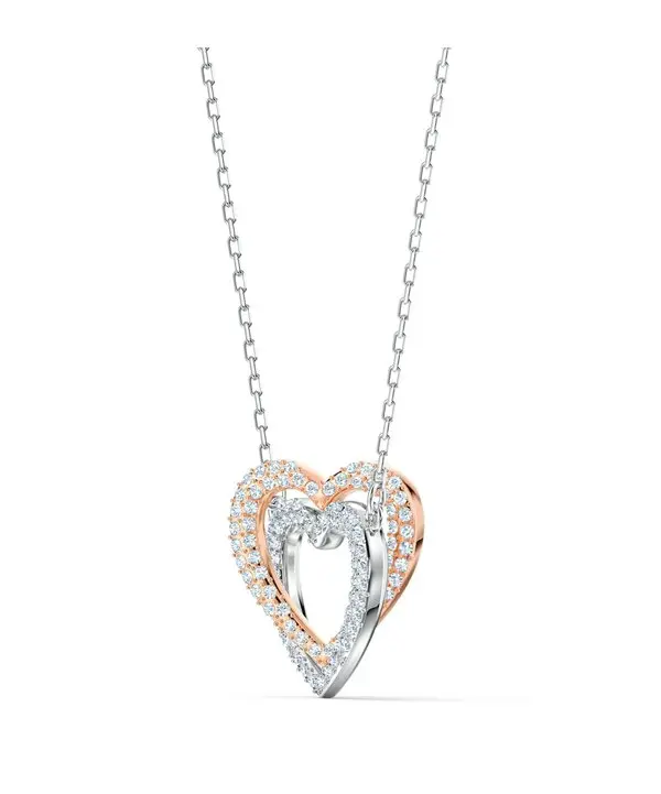 SWAROVSKI Double Heart Necklace