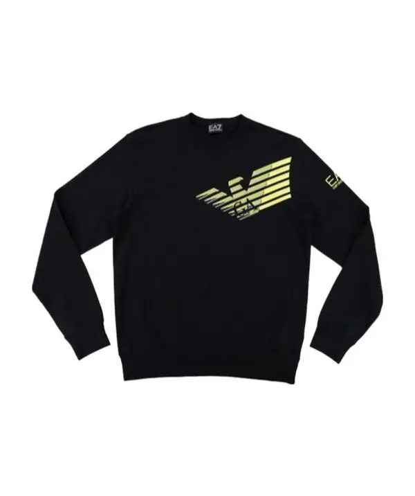 Emporio Armani Crewneck Sweatshirt With Printed Logo
