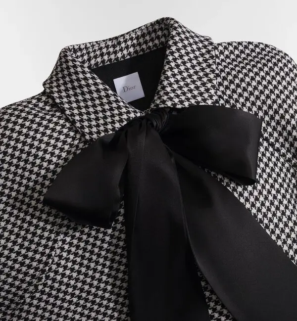 Dior Cape With Tied Neckline