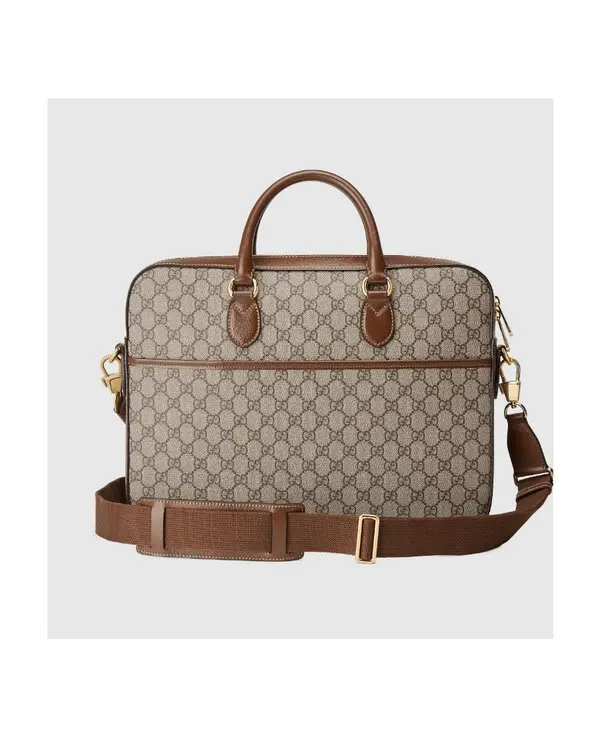 Gucci Interlocking G Monogram Laptop Bag