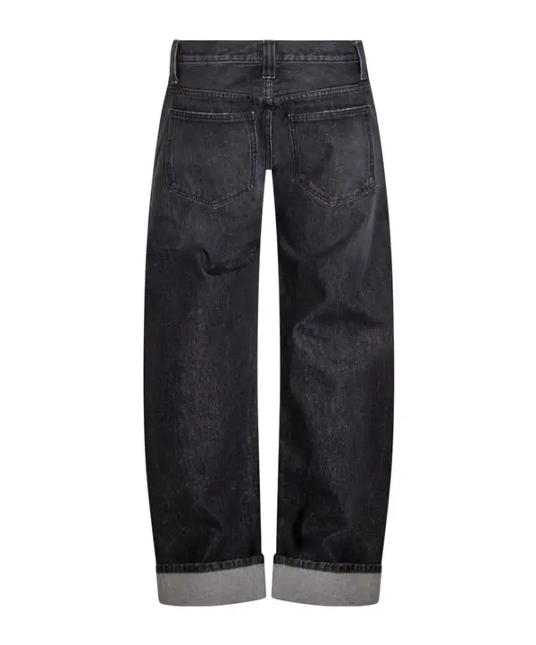 Khaite Wide-leg Jeans - Black