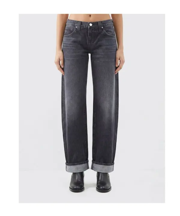 Khaite Wide-leg Jeans - Black