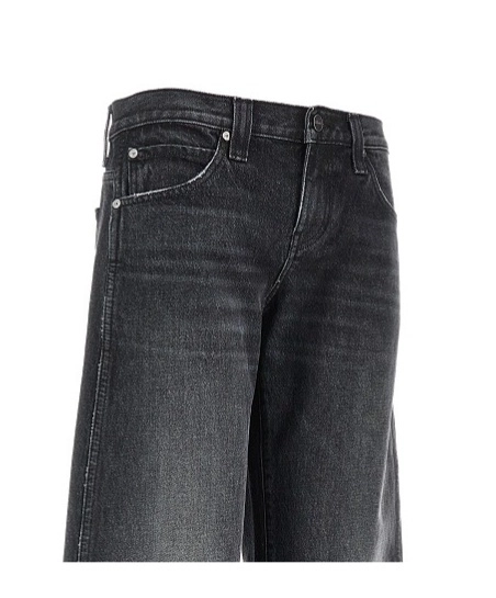 Khaite Wide-leg Jeans - Black