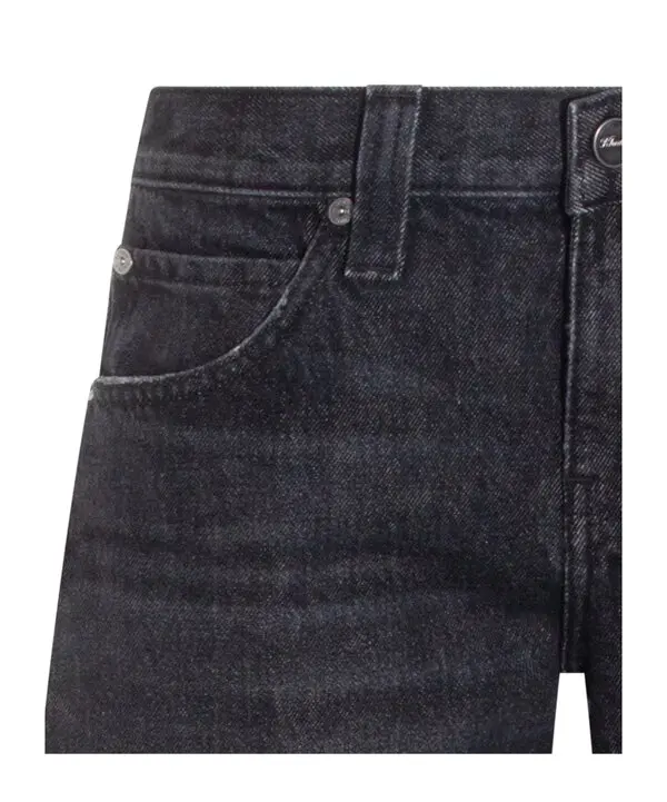 Khaite Wide-leg Jeans - Black