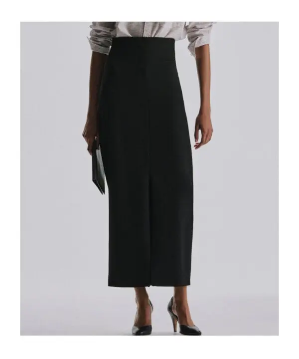 THE ROW Iphora Front-slit Maxi Skirt