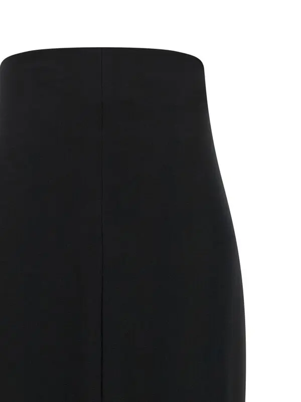 THE ROW Iphora Wool Full-length Skirt