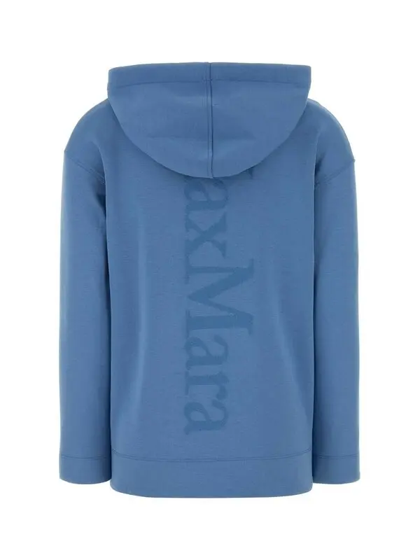 Max Mara Smmdoria Zipped Hoodie - Turquoise