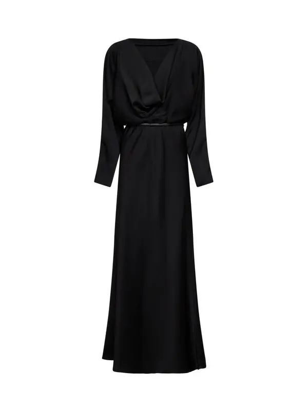 Max Mara Msepentola Cagoule Belted Maxi Dress