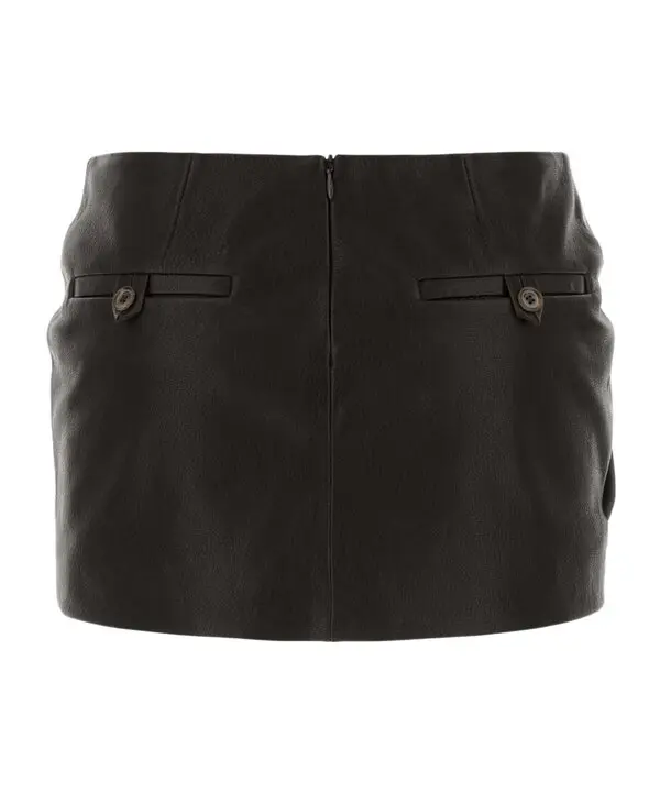 Magda Butrym Floral Embellished Mini Skirt