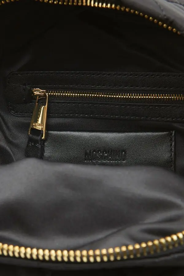 Moschino Quilted Logo Backpack