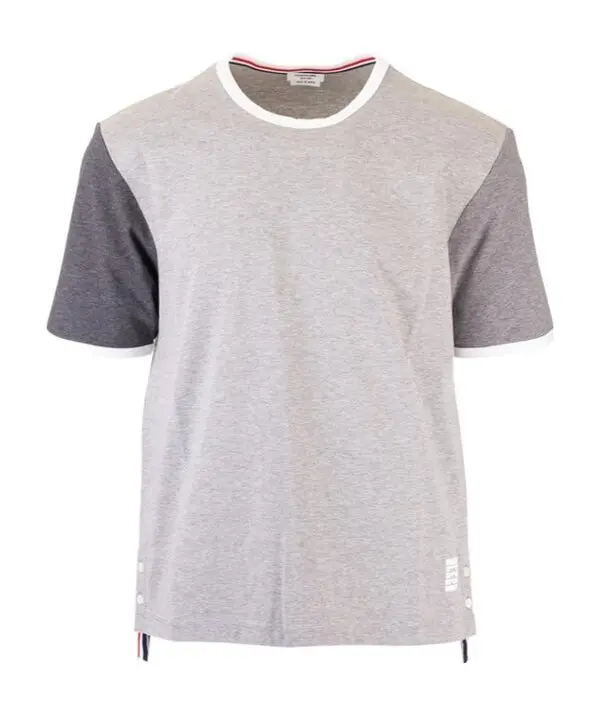 Thom Browne Short-sleeved Ringer T-shirt