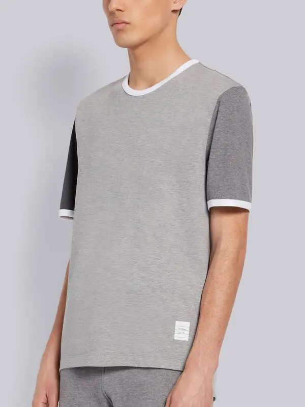 Thom Browne Short-sleeved Ringer T-shirt