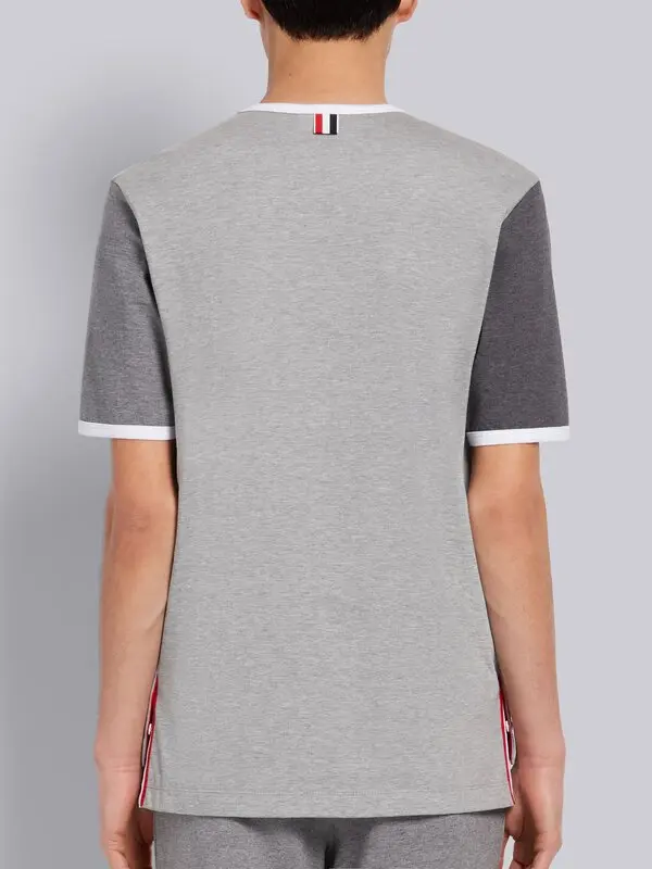 Thom Browne Short-sleeved Ringer T-shirt