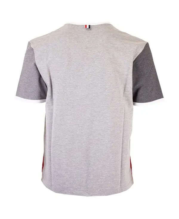 Thom Browne Short-sleeved Ringer T-shirt