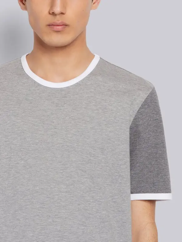 Thom Browne Short-sleeved Ringer T-shirt