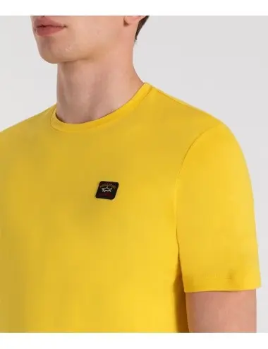 PAUL  SHARK Paul Shark Logo-patch Round Neck T-shirt