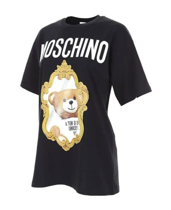 Moschino Round Neck Short Sleeve T-shirt