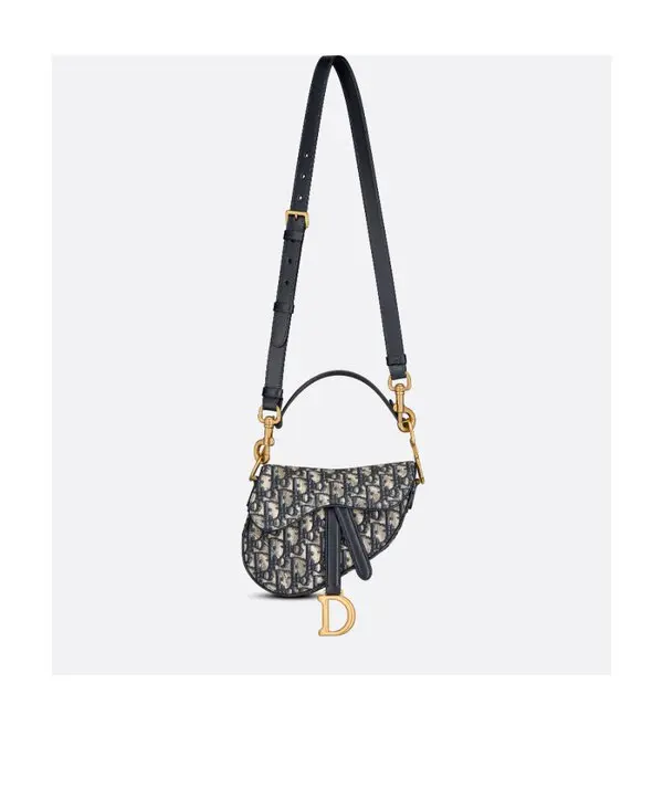 Dior Mini Saddlebag With Strap