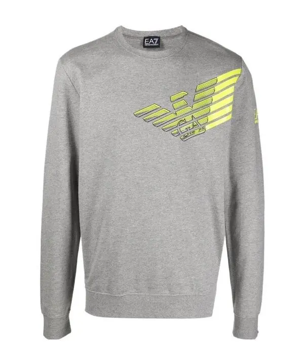 EA7 Logo Print Sweatshirt