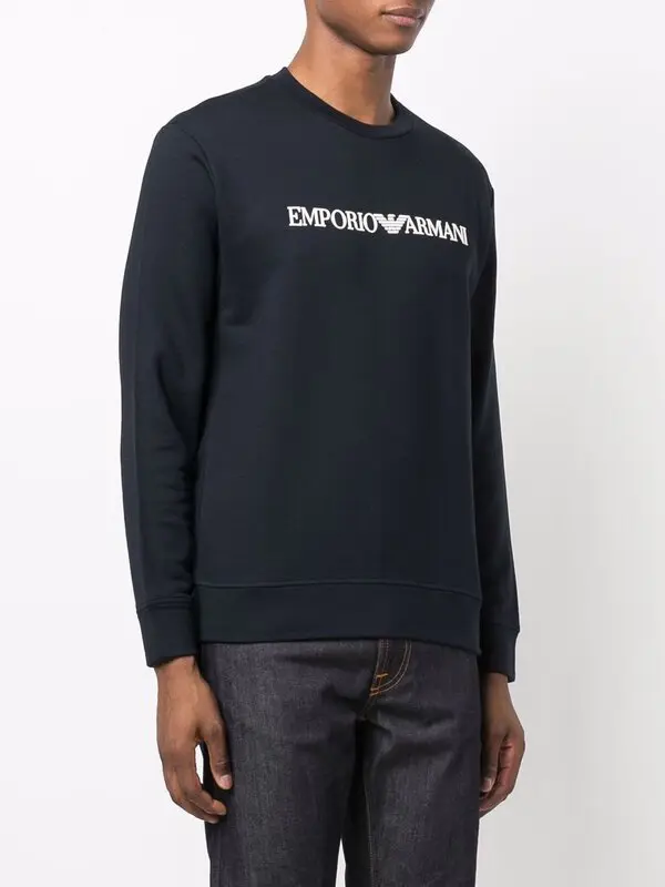 Emporio Armani Logo Crewneck Sweatshirt