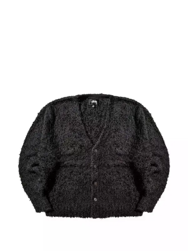 StÜssy Textured Button-up Cardigan