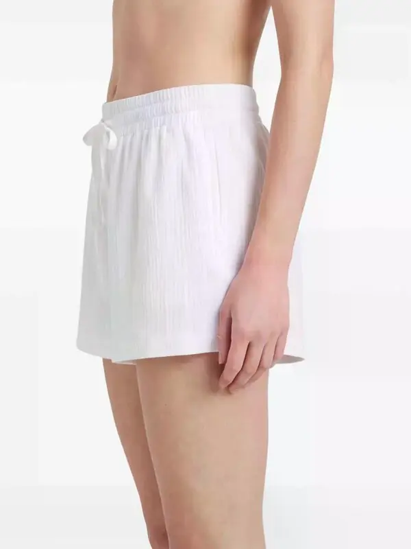 Seafolly Crinkle-texture Drawstring Shorts