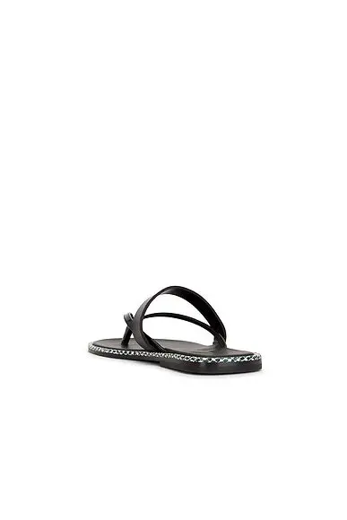 Dries Van Noten Flat Sandal - Black