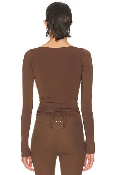 437 The Ballet Wrap Top