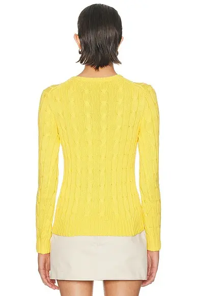 Polo Ralph Lauren Julianna Long Sleeve Sweater - Beach Yellow