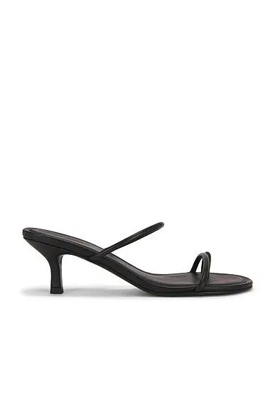 ST. AGNI Minimal Strap Heeled Sandal