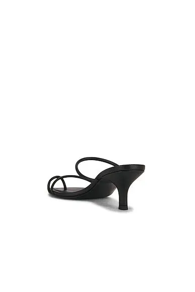 ST. AGNI Minimal Strap Heeled Sandal