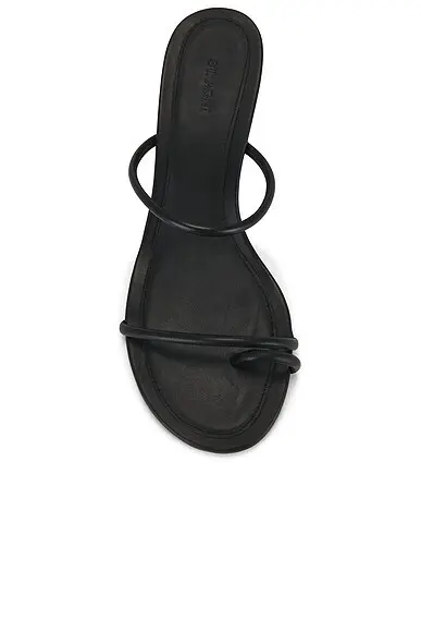 ST. AGNI Minimal Strap Heeled Sandal