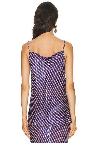 Dries Van Noten Chai Striped Camisole