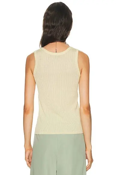 Dries Van Noten Ribbed Knit Tank Top