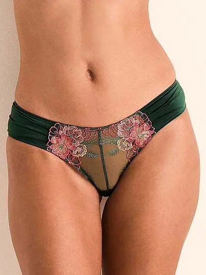 Victoria's Secret Adore Me Carolyn Brazilian Panty - Green