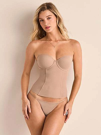 Victoria's Secret Adore Me Bryce G-string Panty - Beige