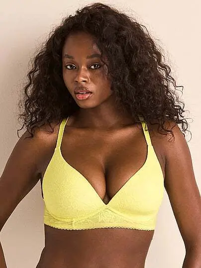 Victoria's Secret Adore Me Shelsy Plunge Bra - Yellow