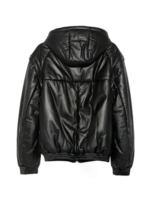 DESA 1972 Hooded Leather Jacket