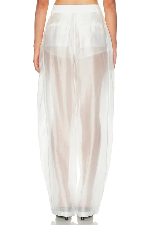 DARKPARK Stella Gauze Tie Front Pant